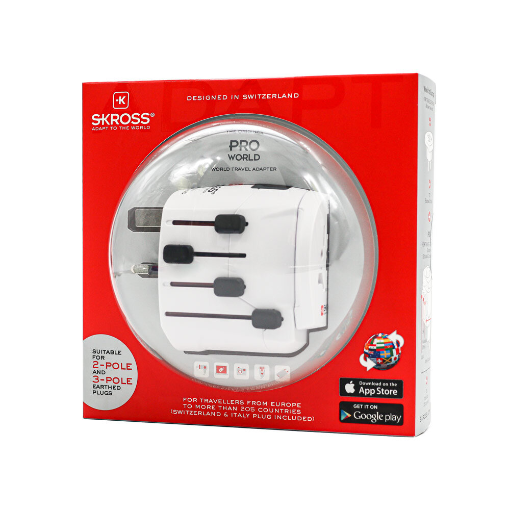 Skross Pro World Travel Adapter, 22,95